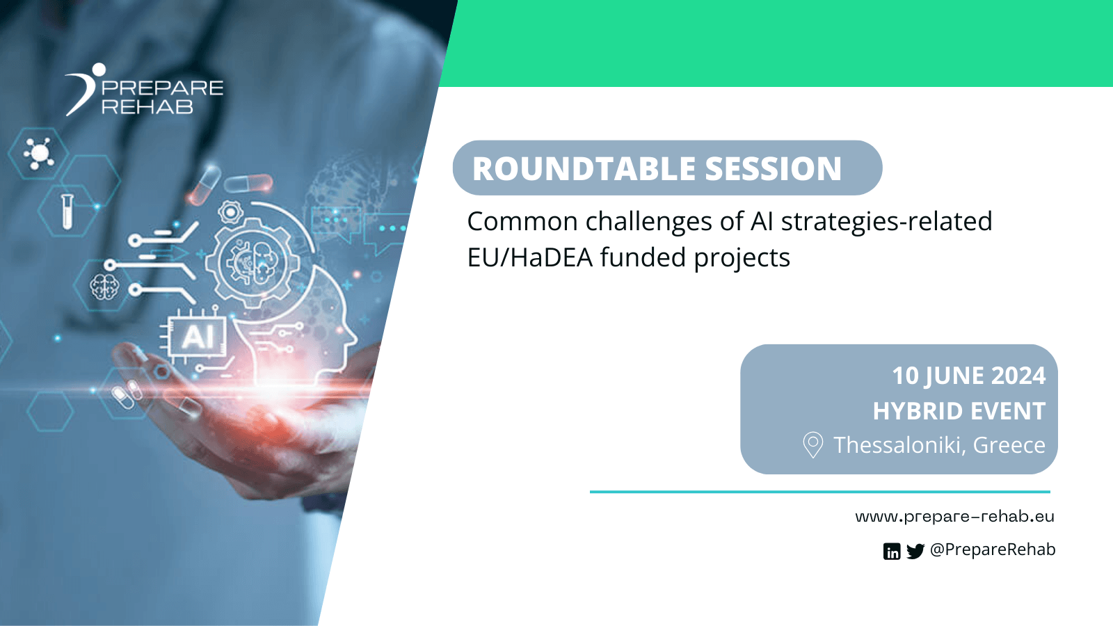 PREPARE Roundtable event – “Common challenges of AI strategies-related ...